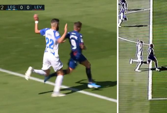 Και VAR χρησιμοποιήθηκε και λάθος υπόδειξη έκανε και το παιχνίδι μπορεί ...